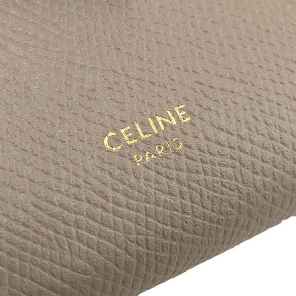 Celine | Bags | Celine Leather Strap Essential Small Bifold Wallet ...